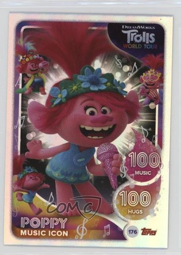 2020 Topps Trolls: World Tour TCG Music Icon Poppy (Foil) #176 | eBay