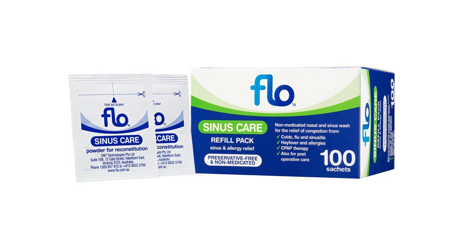 Flo CRS Refill Pack - More Than 3 Months Duration Preservative-Free 50 ...