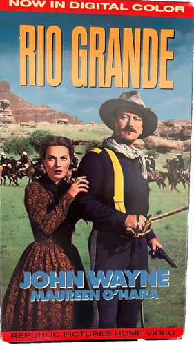 Rio Grande (VHS, 1994, Colorized Version) JOHN WAYNE MAUREEN O'HARA ...