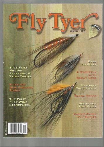 Fly Tyer Magazine: spey, New England, Flat-Wing Stonefly, Caddisflies ...