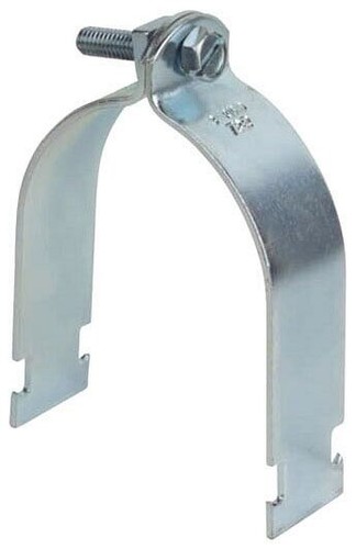 Superstrut 702-3-1/2-EG, 3-1/2", 4" OD, Steel, EMT/Rigid Strut Strap, 1 ...