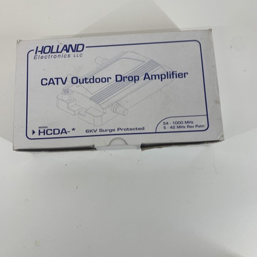 HVDA-1 Holland CATV Outdoor Drop Amplifier | eBay