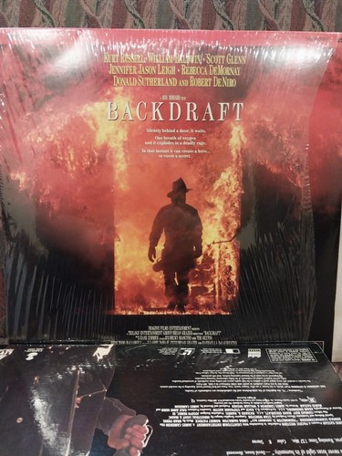 BACKDRAFT - 1991 2x LASERDISC Letterboxed LD - KURT RUSSELL -- VG+ | eBay