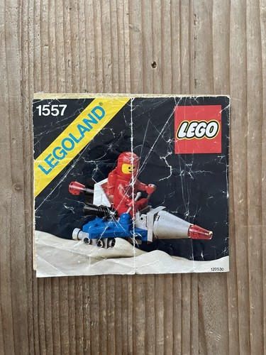 LEGO 1557 Space Scooter ORIGINAL INSTRUCTIONS ONLY | eBay