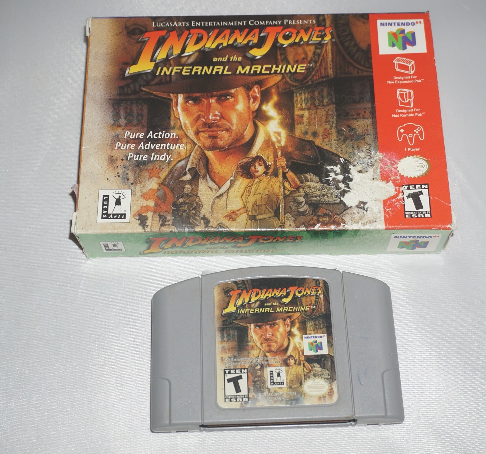 Indiana Jones Infernal Machine Value - GoCollect (nintendo-64-indiana ...