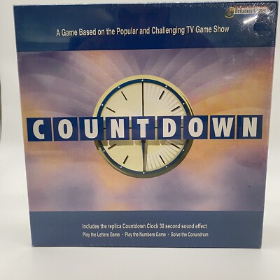 Countdown Board Game for sale | eBay