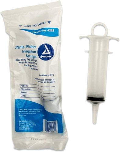 dynarex® Irrigation Syringe, 60 mL Dynarex 4262 1 PIECE | eBay