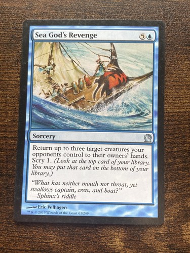 Sea God's Revenge (61) Theros MTG Magic The Gathering L1648* | eBay