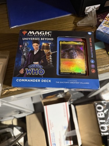 Magic The Gathering Universes Beyond Doctor Who - Masters of Evil ...