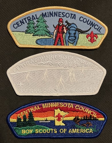 Central Minnesota Council Scout Patch BSA CSP Lot Of 3 Different | eBay