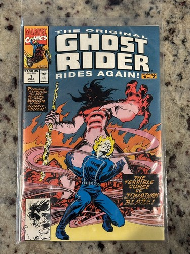 The Original Ghost Rider Rides Again #1 1991 Marvel Comics Gem Mint ...