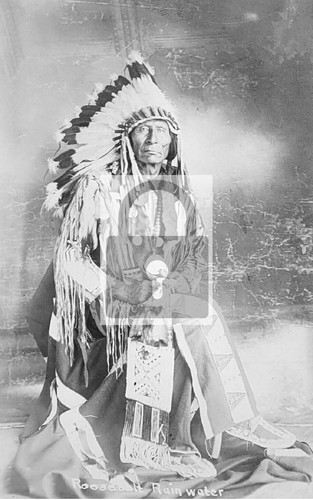 Native American Indian Chief Roosevelt Rainwater Reprint Postcard | eBay