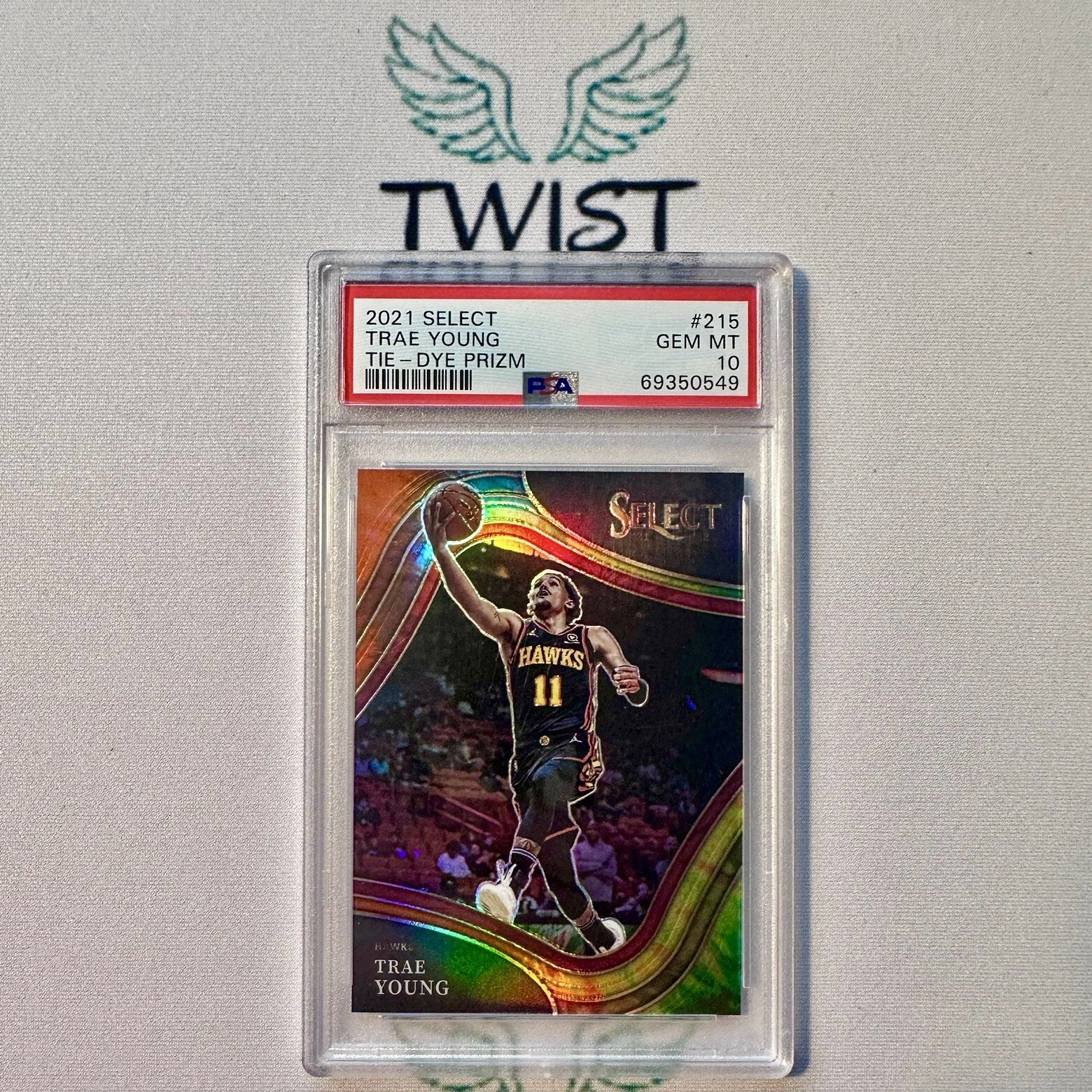 Trae Young 2021 Select #215 Courtside Tie-Dye /25 Price Guide - Sports ...