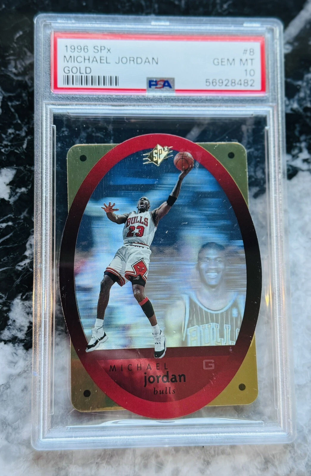 Michael Jordan 1996 SPx #8 Gold Price Guide - Sports Card Investor