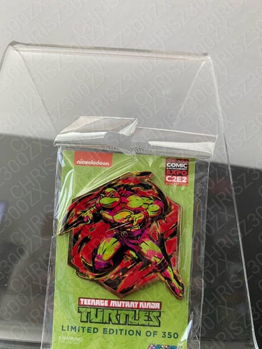 TMNT Raphael Painterly Series Enamel Pin 1.7" Limited Edition Turtles ...