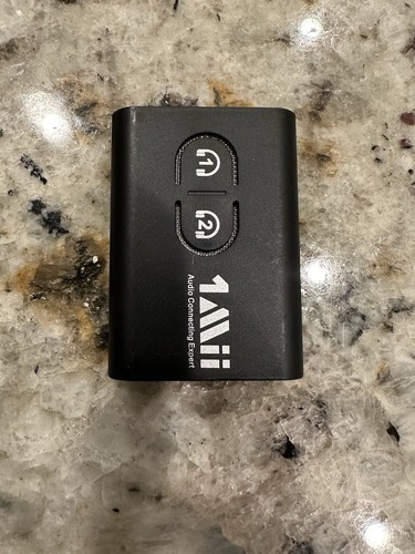 1Mii ML300 Black Bluetooth 5.3 Transmitter Receiver For TV To Wireless ...