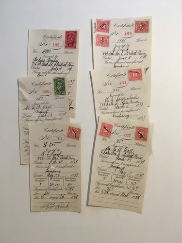 DOC STAMPS 5 10 25 40 50 100 | eBay