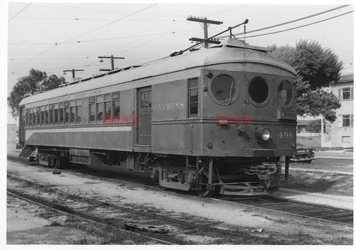 4EE658 RP PACIFIC ELECTRIC RAILWAY CAR #498 EXPRESS COMBINE CAR | eBay