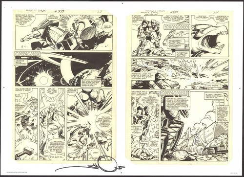 WALT SIMONSON SIGNED 2011 THOR ARTISTS EDITION PUBLISHER'S PROOF-PGS ...