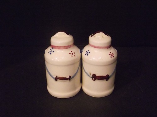 Milk Can Figural Salt & Pepper Shaker's Shawnee Brand | eBay