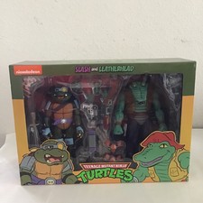 Teenage Mutant Ninja Turtles NECA Leatherhead and Slash (Cartoon)