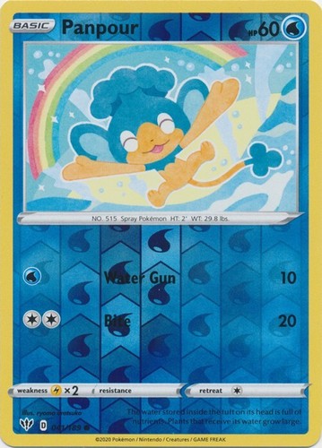 Reverse Holo Panpour 041/189 Common Darkness Ablaze | eBay