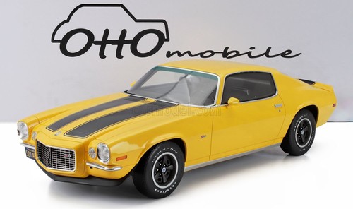 Otto Mobile CHEVROLET CAMARO Z/28 RS COUPE 1970 YELLOW L.E.999 1/12 ...