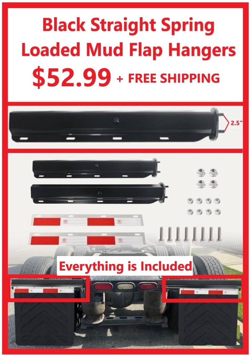 Spring Loaded Mud Flap Hangers
