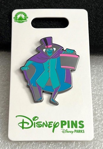 Disney Parks Haunted Mansion Retro Hatbox Ghost Open Edition Pin | eBay