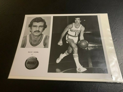 1975 Houston Rockets Dave Wohl Basketball Team Issue Penn Quakers | eBay