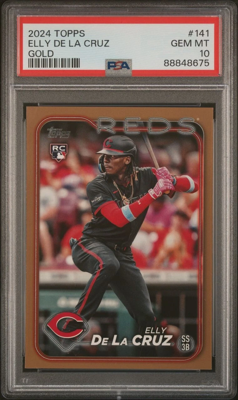 Elly De La Cruz 2024 Topps #141 Gold /2024 Price Guide - Sports Card ...
