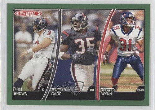2007 Topps Total Sam Gado Kris Brown Samkon Gado Dexter Wynn #38 | eBay