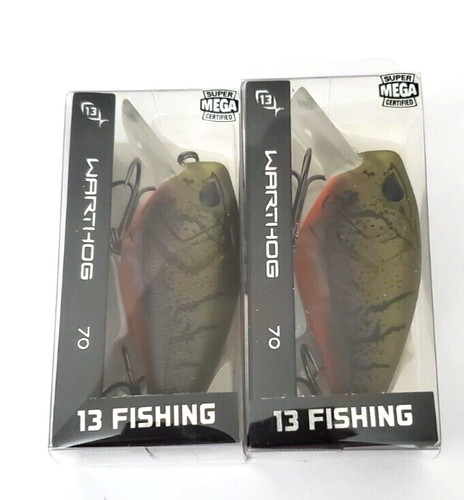 13 FISHING WARTHOG 70 3/4OZ W70-5-2 DAY OLD GUAC CM6305 (LOT OF 2) 1 | eBay
