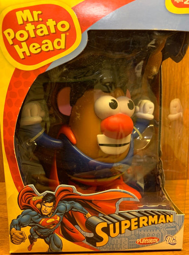 Superman Mr. Potato Head DC Comics Playskool Hasbro Toy 2013 for sale ...
