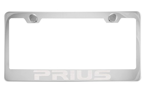 Chrome License Plate Frame for Prius | eBay