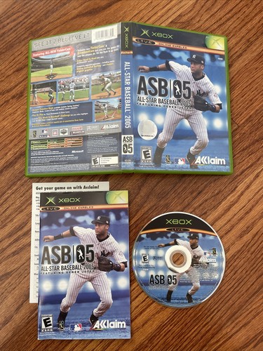 All-Star Baseball 2005 Xbox - Game & Case 21481403395| eBay