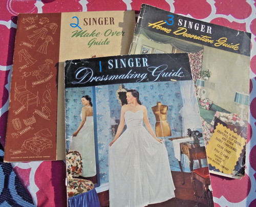 Singer Sewing Booklets/Magazines 1940s Instructions & Suggestions | eBay