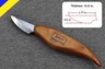 Ramelson Sloyd Carving Knife With Leather Sheath Whittling Wood Carving ...