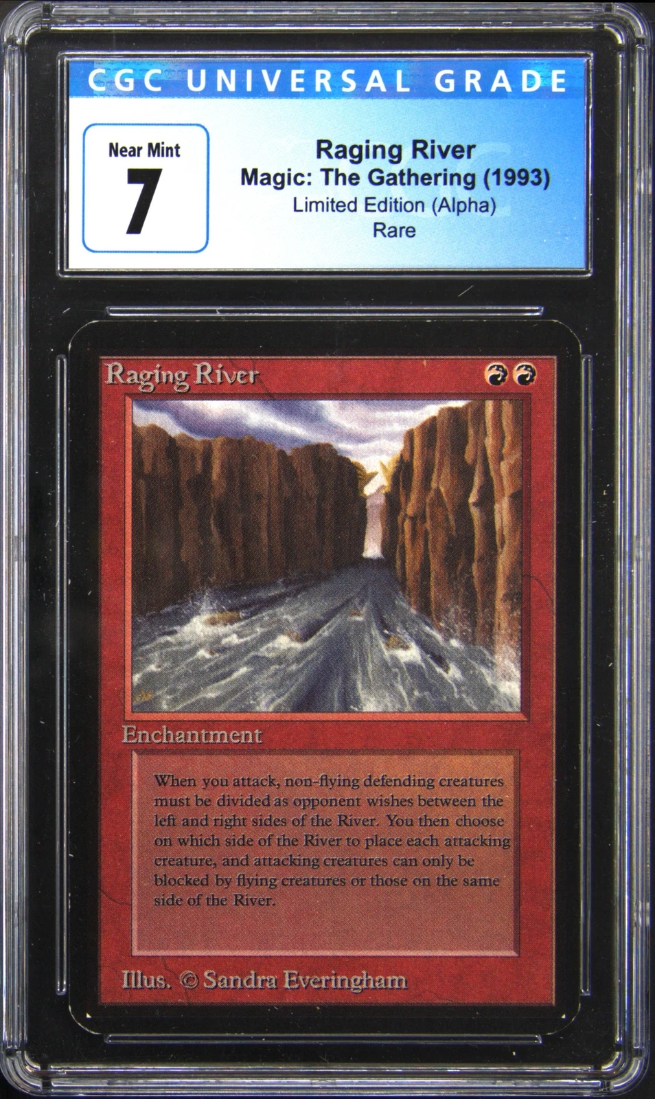 Raging River 1993 Alpha Edition Base Price Guide - Sports Card Investor