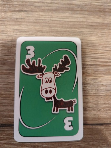 Veefriends Modest Moose Green Uno Card | eBay