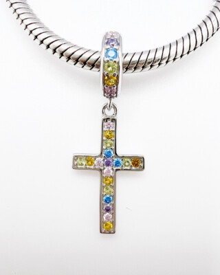 Pandora Cross Charm for sale | eBay