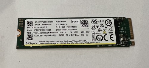 HFS512GEJ9X101N SK Hynix 512GB PCIe NVMe Gen4x4 M.2 2280 SSD PC801 | eBay