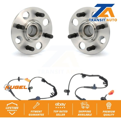 Rear Wheel Hub Bearing Sensor Kit For 2007-2008 Honda Fit 1.5L with 4 ...