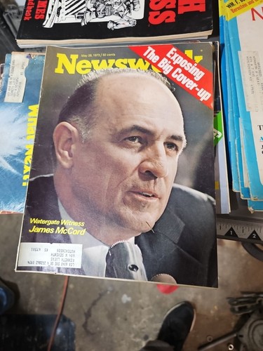 VTG Newsweek Magazine May 28 1973 Watergate Witness James McCord | eBay