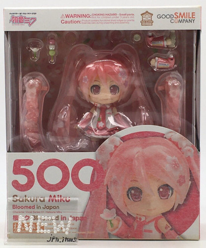 Sakura Miku Bloomed in Japan Nendoroid 500 Vocaloid Figure Good Smile ...