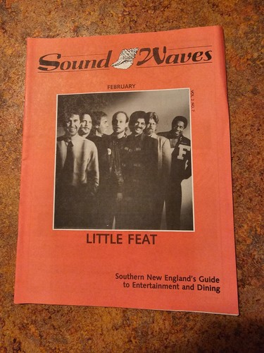 LITTLE FEAT - Sound Waves Magazine 1992 Vol.2 No.7 - Collector's ...