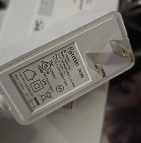 Lucent Trans 1A77-1210 Charger AC DC Power Supply for Verizon Home ...