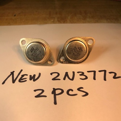 New! USA SELLER! 2N3772,20A,60V HIGH POWER NPN TO-3 SILICON POWER ...
