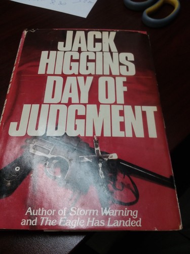 Hardback Book w Dust Jacket Day of Judgement Jack Higgins VG | eBay