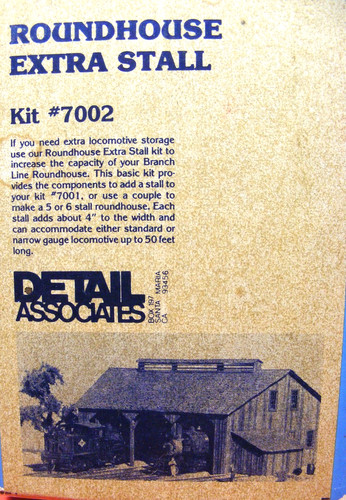 Detail Associates #NB 7002 Extra Stall KIt For Roundhouse | eBay